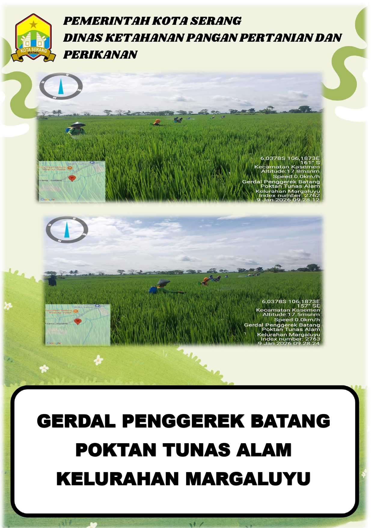 Gerdal Penggerek Batang Poktan Tunas Alam Kelurahan Margaluyu - DKP3 ...
